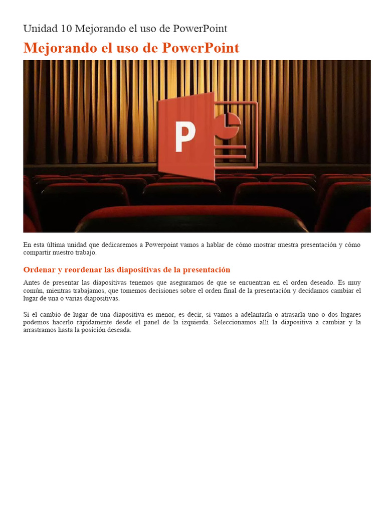 Guía Completa para PowerPoint | PDF | Microsoft PowerPoint | Archivo de ...