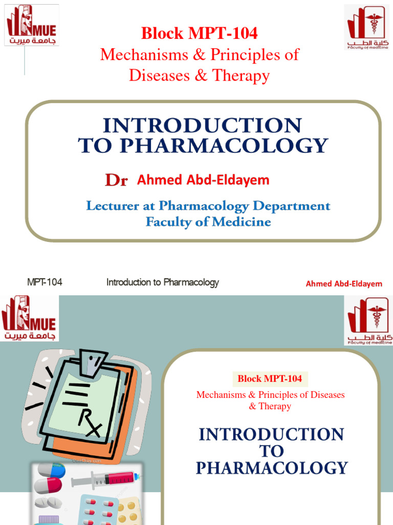Introduction to Pharmacology Basics | PDF | Pharmacology | Pharmacokinetics
