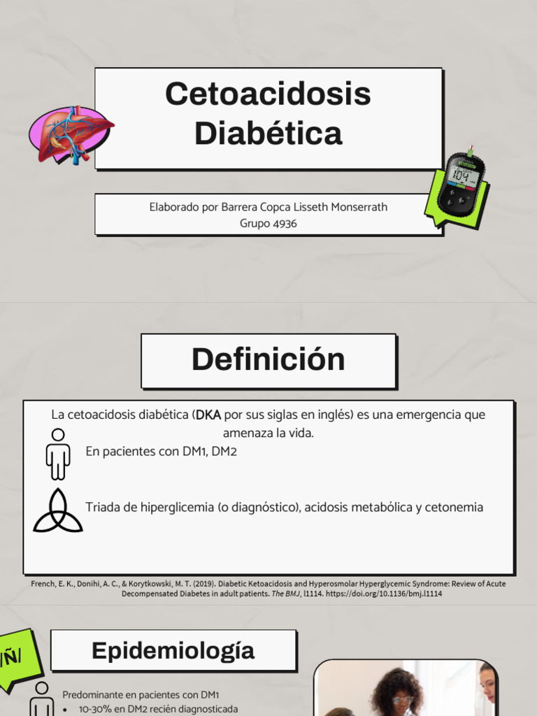 Cetoacidosis Diabética | PDF | Diabetes | Medicina CLINICA