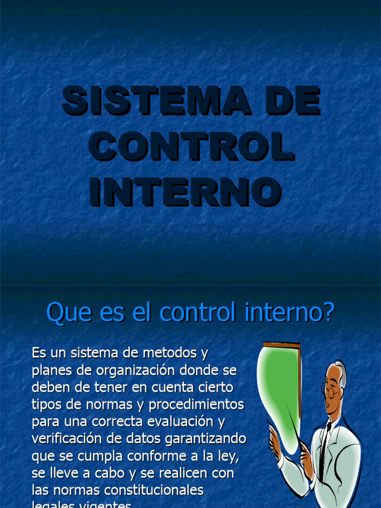 Diapositivas Control Interno | Descargar gratis PDF | Evaluación ...
