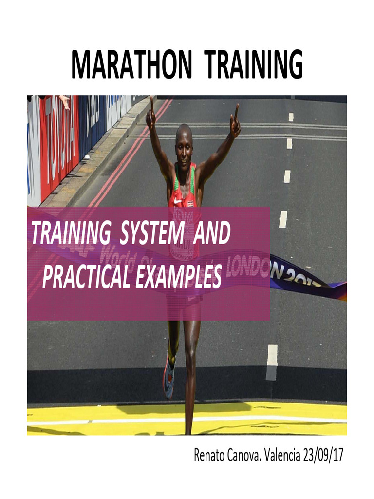 Marathon Training | PDF | Aerobic Exercise | Strength Training