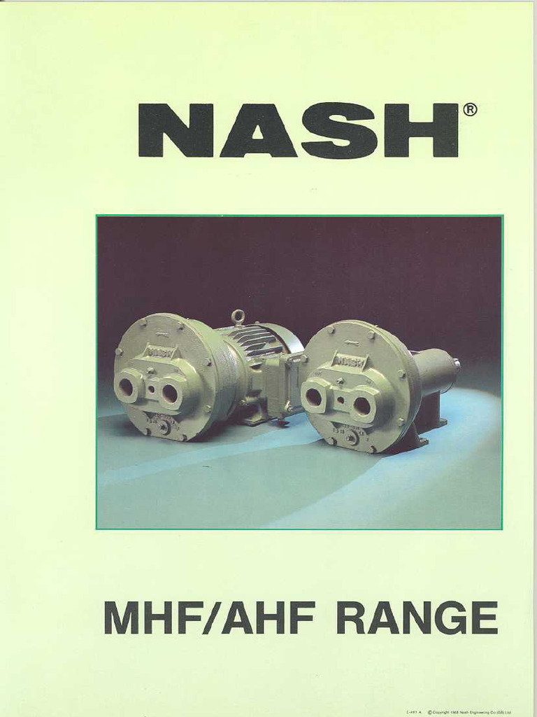 Nash AHF Pump | PDF