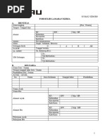 3 - Contoh Borang Permohonan Kerja | PDF