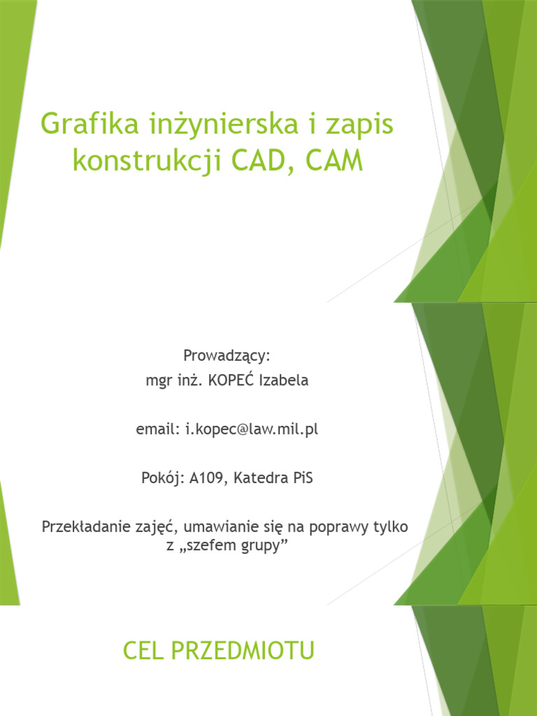 Prezentacja Wprowadzająca | PDF