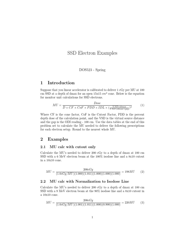 PP Mod 3 SSD Electron Examples v1 1 | Download Free PDF | Materials ...