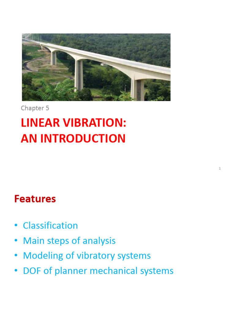 Ch5 Linear Vibratory Systems | PDF | Oscillation | Mechanics