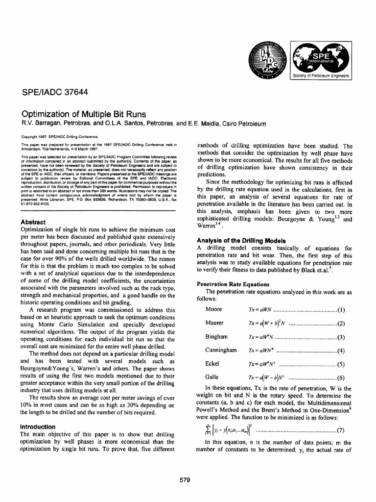 Spe 37644 MS | PDF