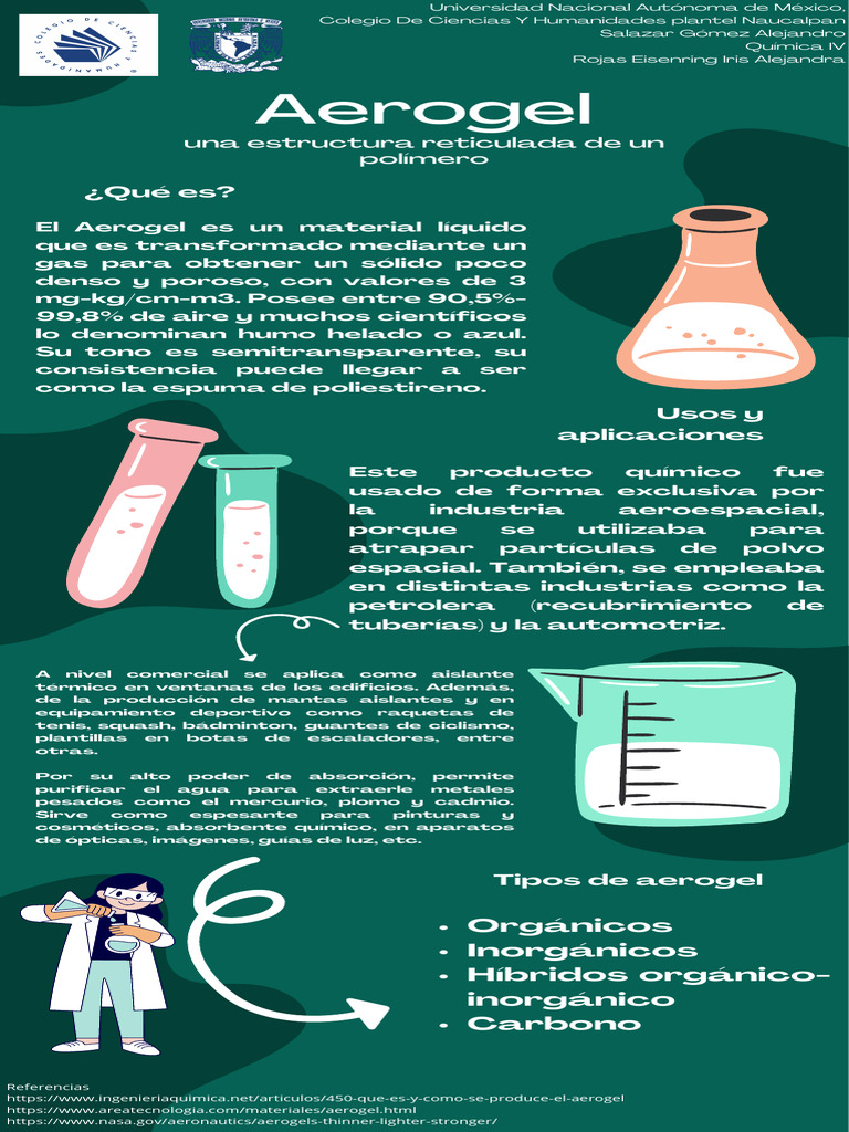 Aerogel | PDF | Materiales | Ciencias fisicas