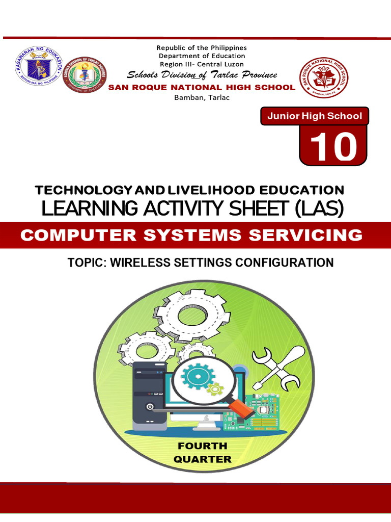 LAS-FOURTH-Q-WIRELESS-CONFIG-2023-2024 | PDF | Computer Network | Wireless Lan