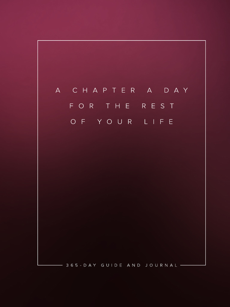 Daily Bible Reflection Journal | PDF | Jesus | Disciple (Christianity)