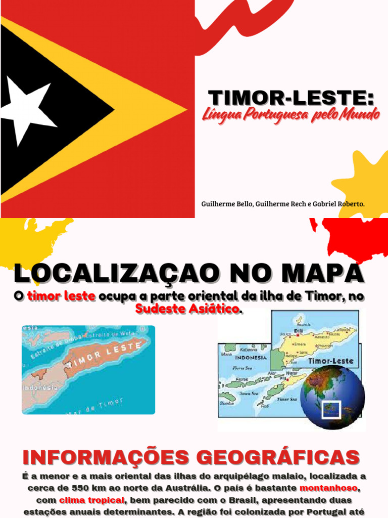 Timor Leste 2 | PDF | Timor Leste | Portugal