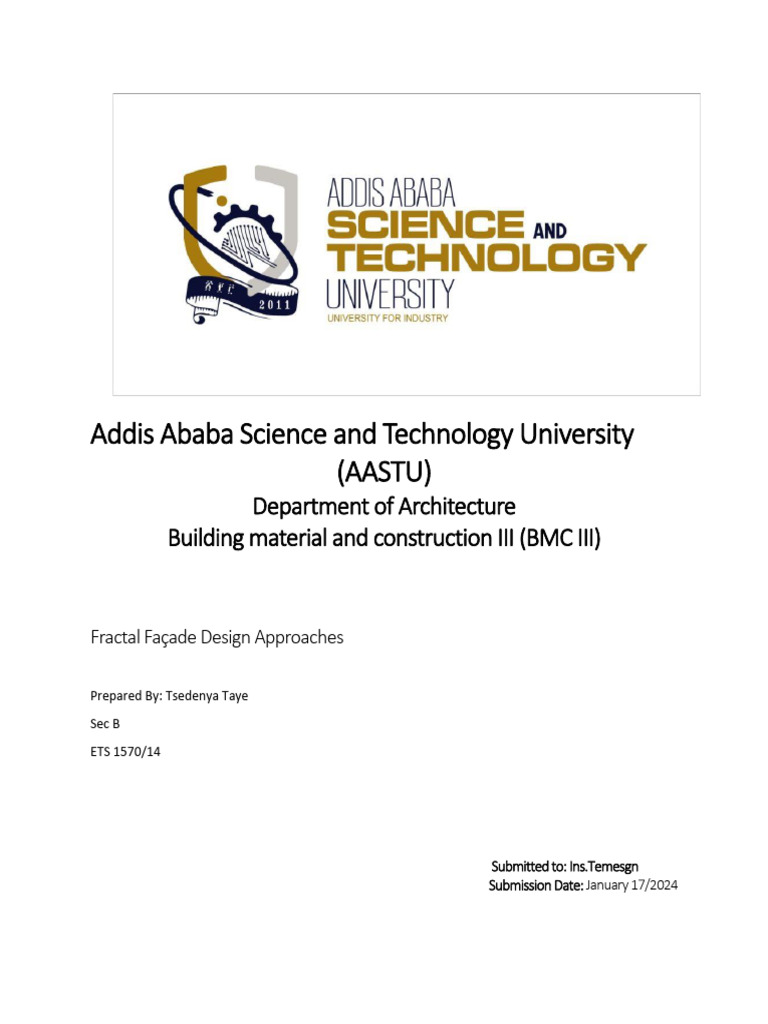 BMC ASSIGNMENT | PDF | Fractal | Pattern