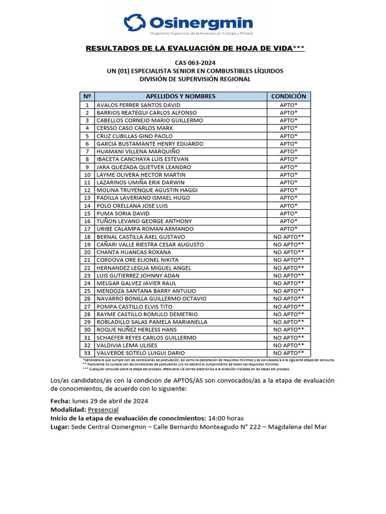 R1 Cas 063 2024 | Descargar gratis PDF | Documento de identidad | Comunidad andina