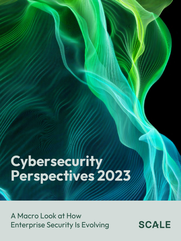 Cybersecurity Perspectives 2023 PDF 1693161416 | PDF | Computer Security | Security