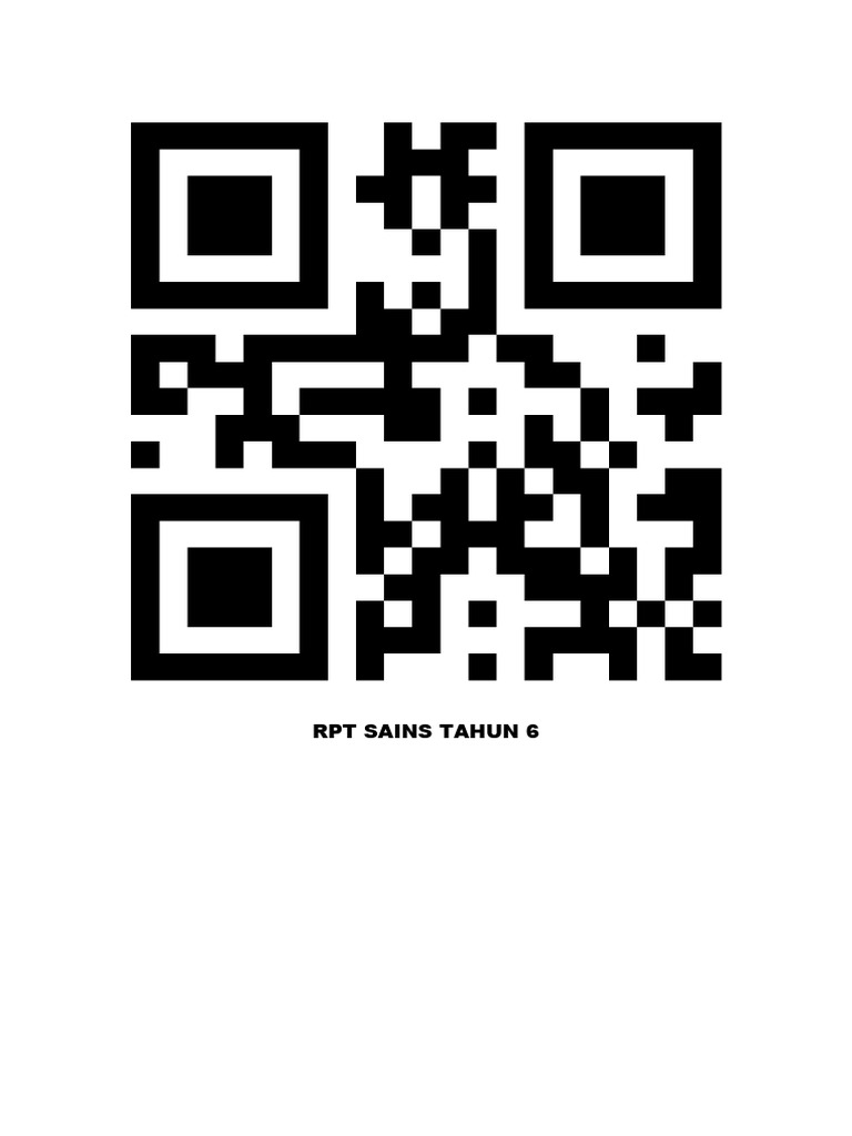 Code Sains THN 6 | PDF