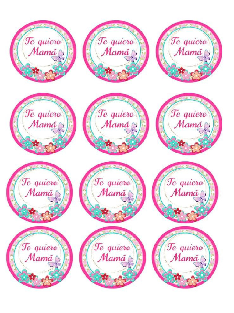 Solapines Día de La Madre | PDF