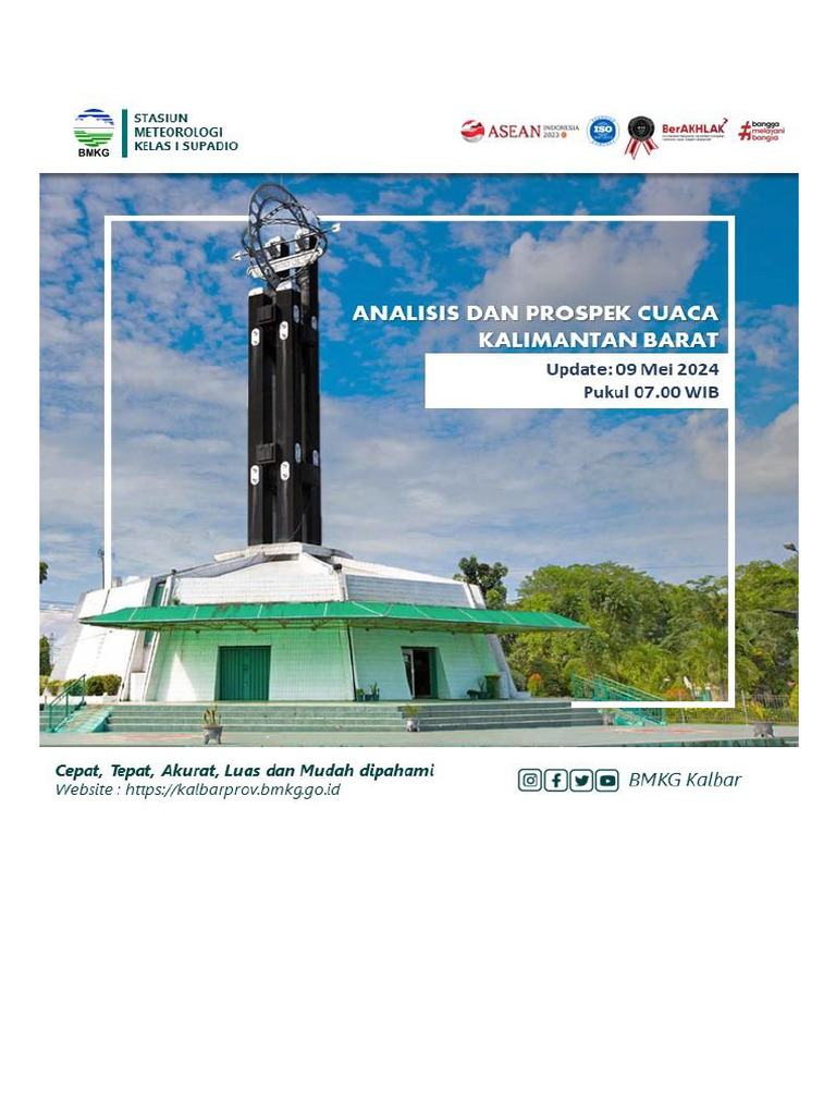 20240509-0700 Analisis Dan Prospek Cuaca 09 Mei 2024 | PDF