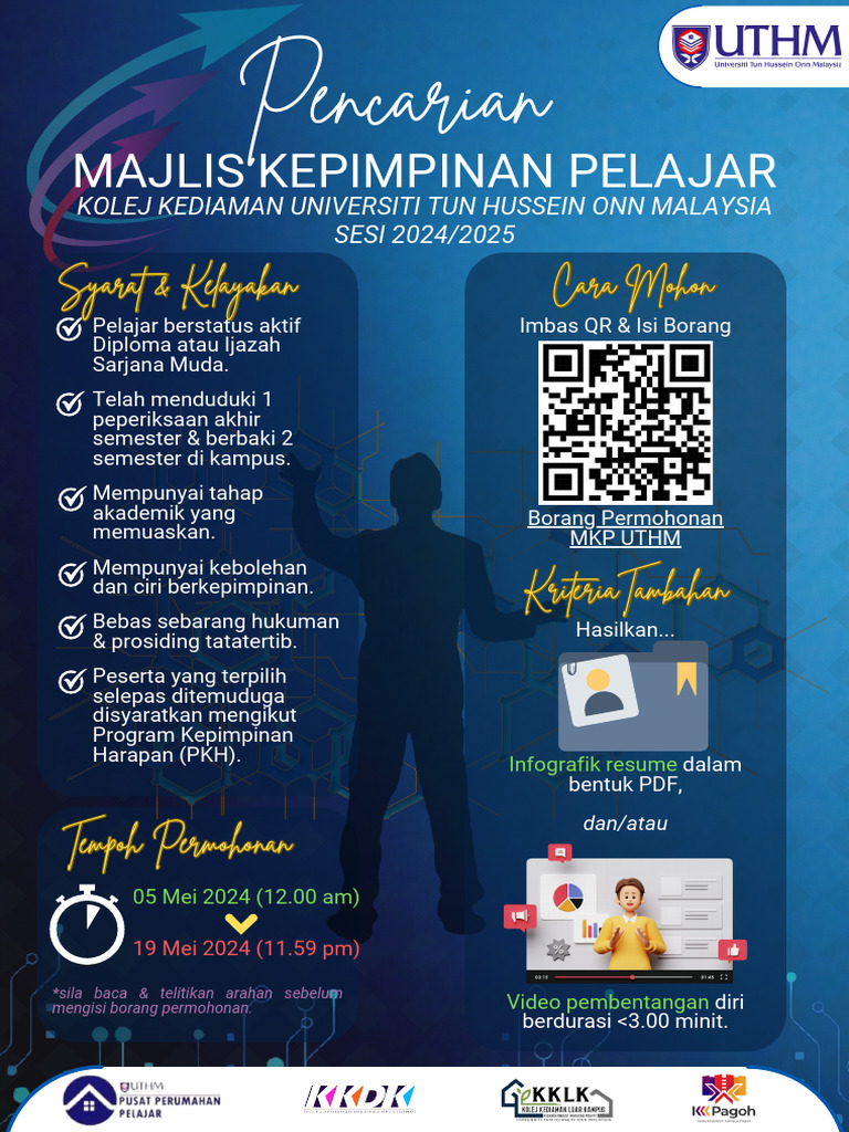 Poster Iklan Pencarian MKP Kolej Kediaman UTHM | PDF