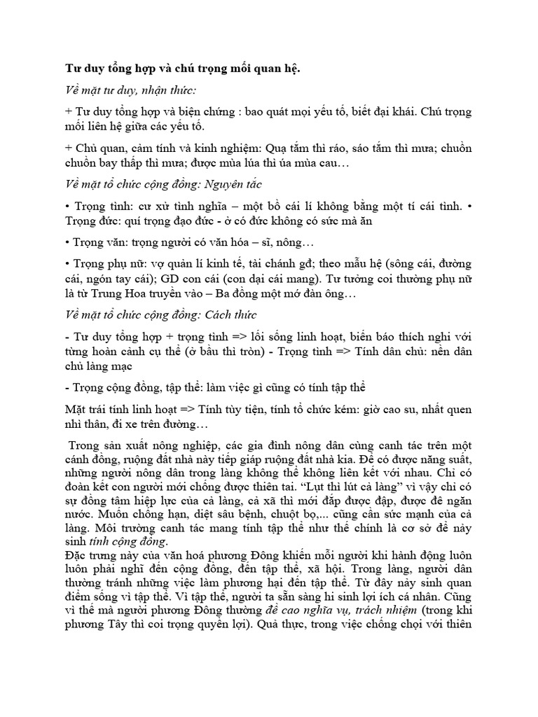 Lối Nhận Thức Tư Duy | PDF