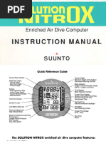 BSAC Nitrox Decompression Tables | PDF