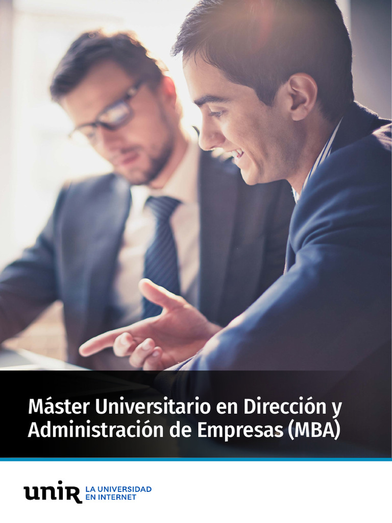 M O - Direccion Administracion Empresas MBA - Esp | PDF | Máster en Administración de Empresas ...