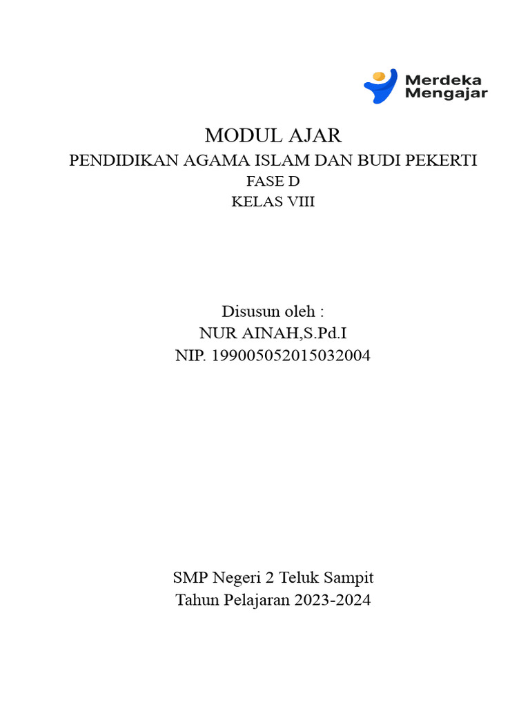 Nur Ainah PPL 1 MA2 | PDF | Karier & Perkembangan
