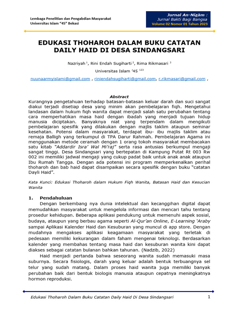 Proposal Proker Nazriyah | PDF | Ilmu Sosial | Pengembangan Diri