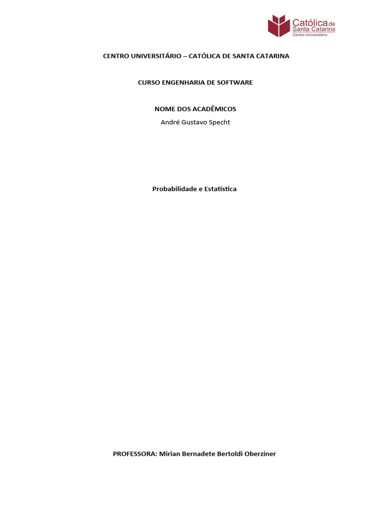 Dispersão Linear - André Specht | PDF