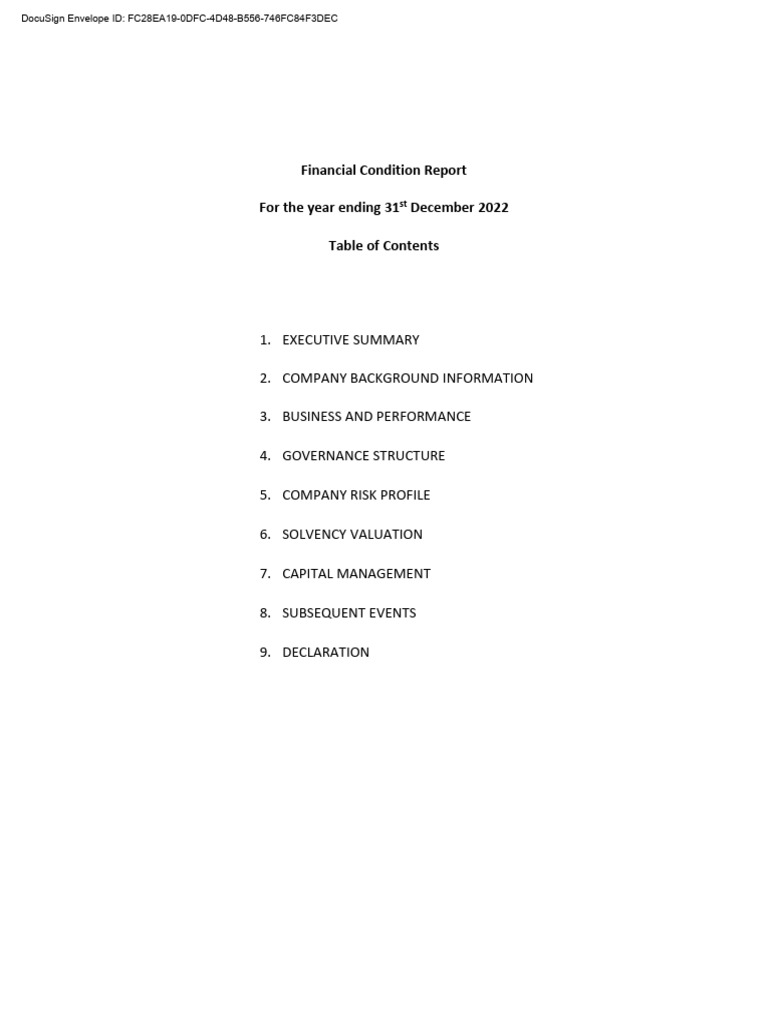 2022 12 31 777 Re Financial Condition Report | Download Free PDF ...