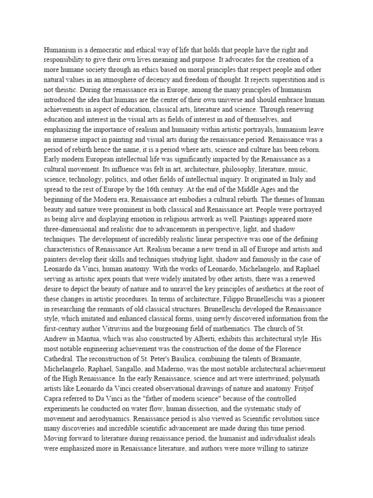 Renaissance | PDF | Renaissance | Niccolò Machiavelli