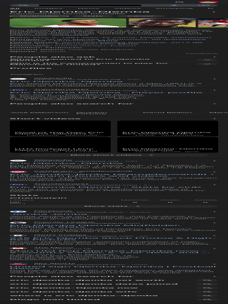 Jemba Jemba - Google Search | PDF | Premier League Clubs | Association Football Clubs