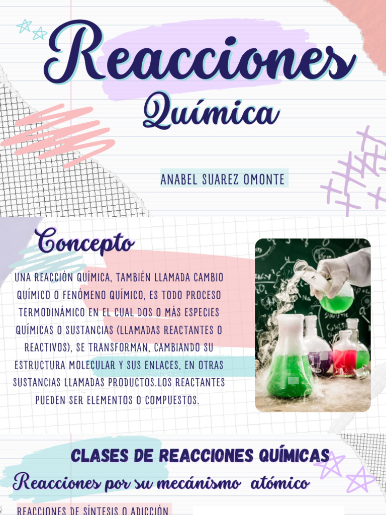 Anabel Suarez Omonte - 20231020 - 094059 - 0000 | PDF | Reacciones ...