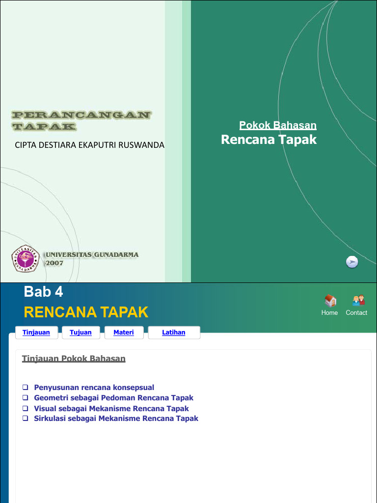 Perancangan Tapak - 4 | PDF