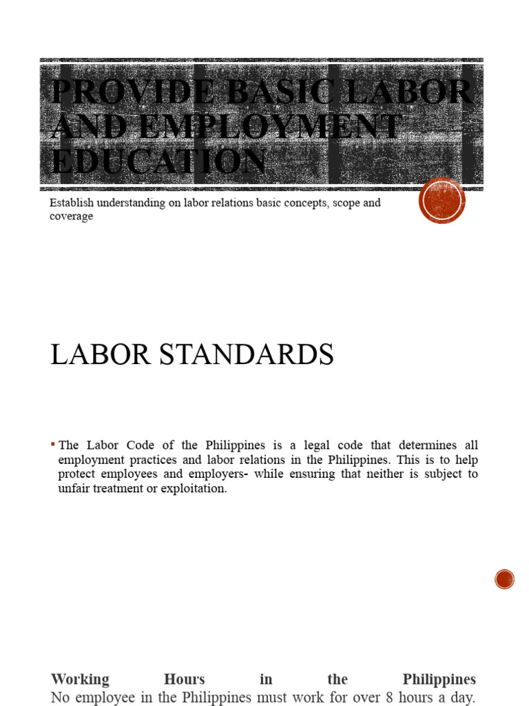 Labor Code Overview: Philippines Employment Rights | PDF | Overtime ...