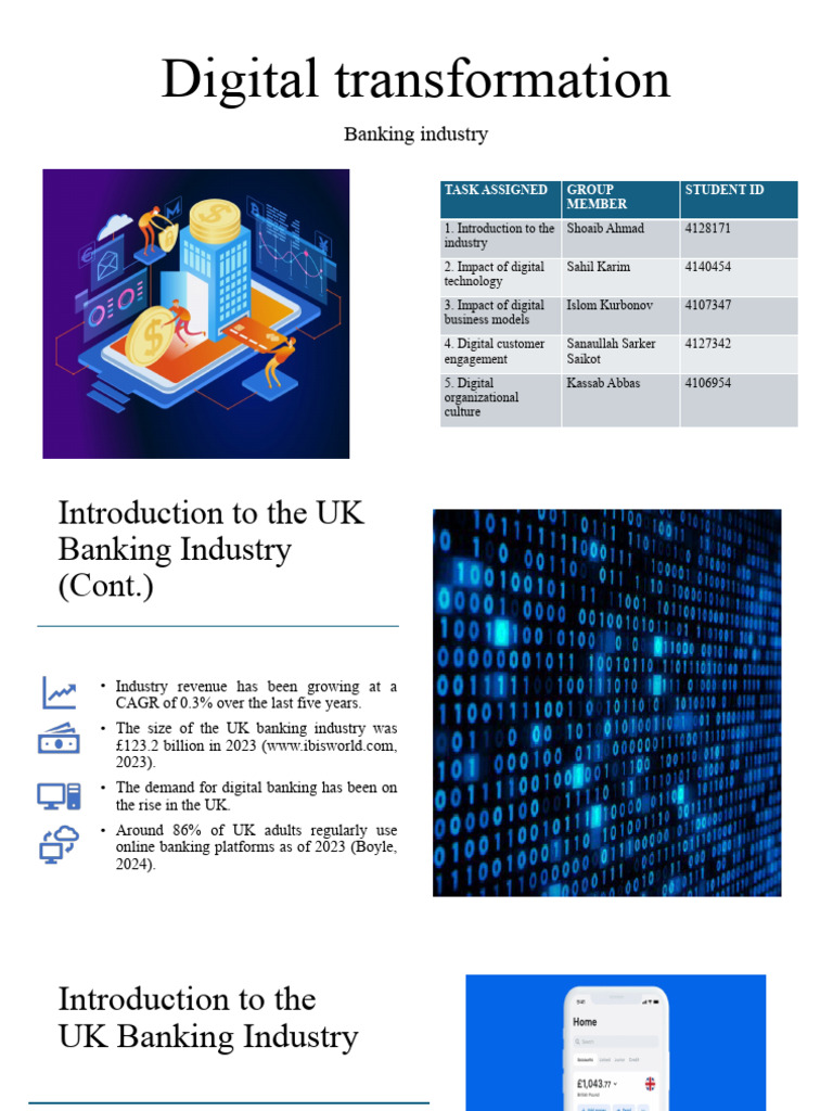 Digital Transformation in UK Banking | PDF | Artificial Intelligence ...