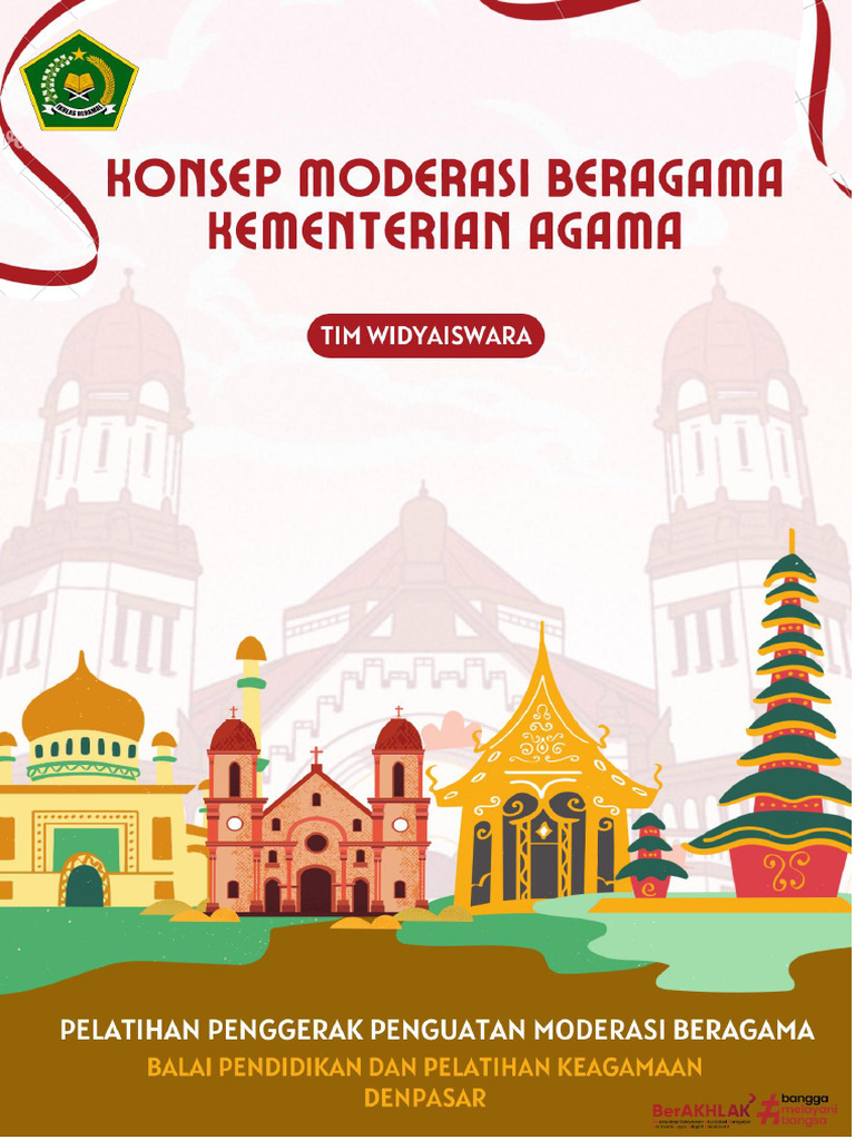 Bahan Ajar Konsep Moderasi Beragama Kementerian Agama Tim Wi | PDF