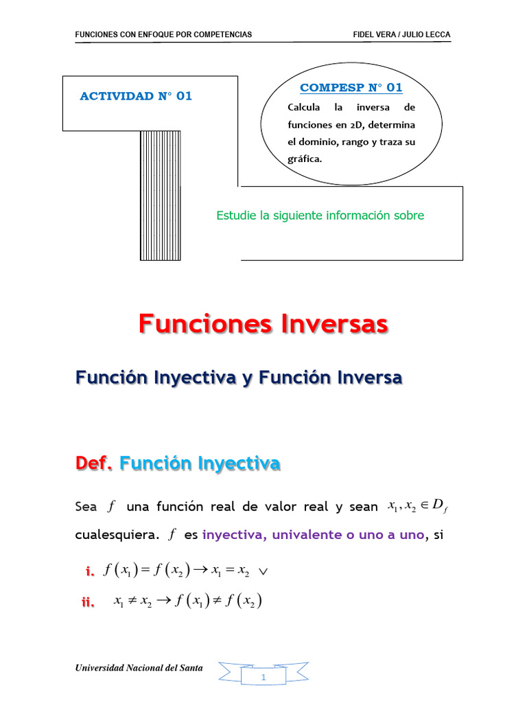 Funciones Parte IV | Descargar gratis PDF | Función (Matemáticas ...