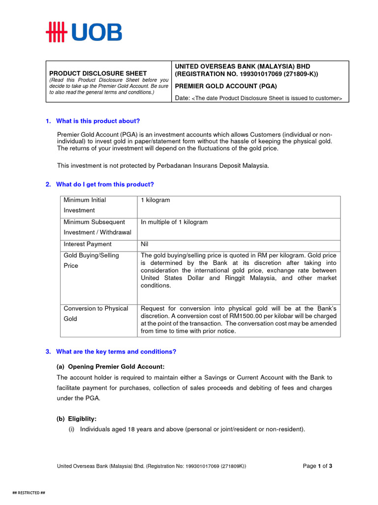 PDS Pga Eng | PDF | Banks | Prices