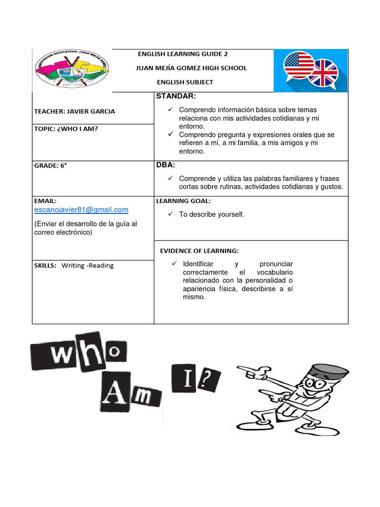 English Learning Guide 2 | PDF