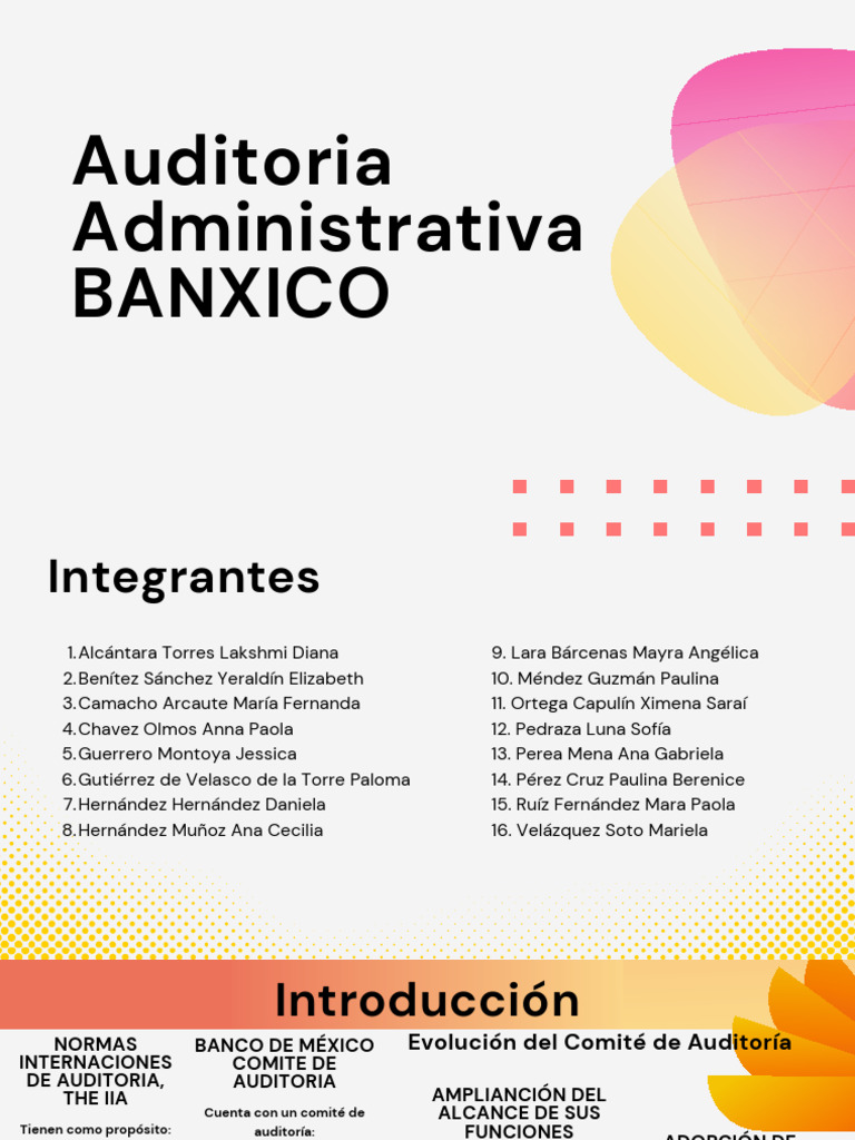 Chicas Banxico | PDF | Auditoría | Presupuesto