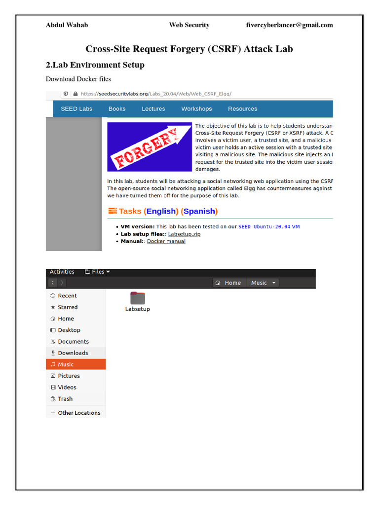 Cross Site Request Forgery Attack Seed Lab 20 Download Free Pdf Cookie World Wide Web 
