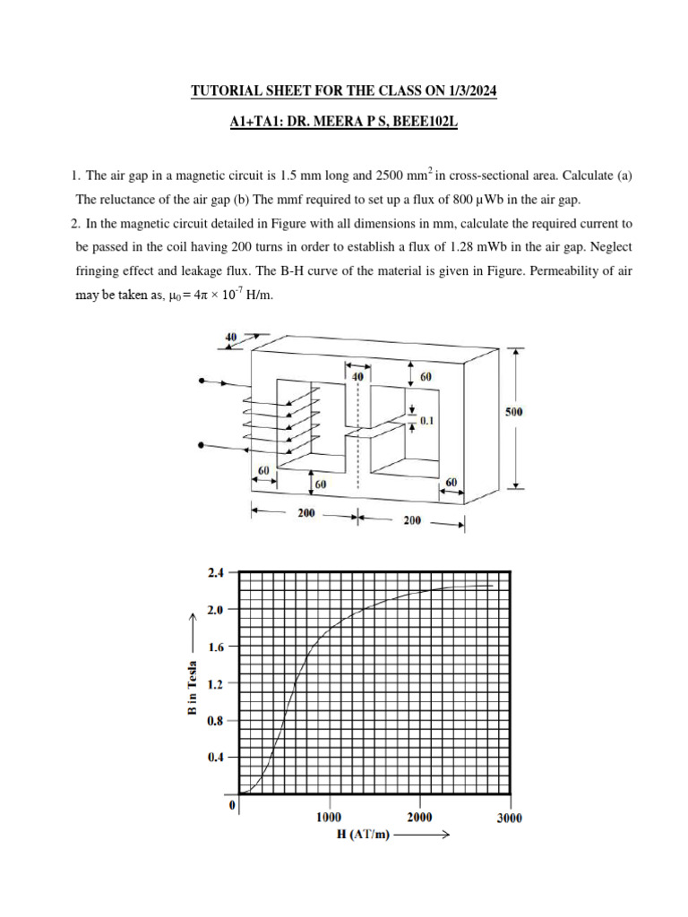 WINSEM2023-24 BEEE102L TH CH2023240502429 Reference Material II 01-03-2024 Tutorial Sheet-1-3 ...