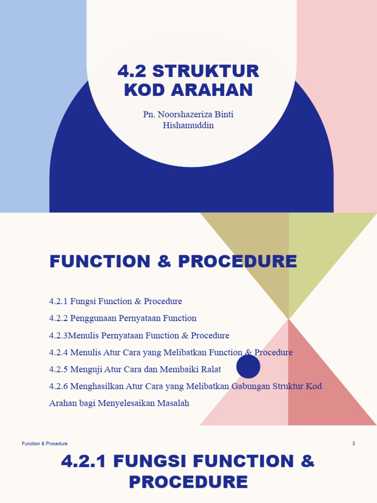 Function Dan Procedure Slide | Download Free PDF | Business Process | Business Economics