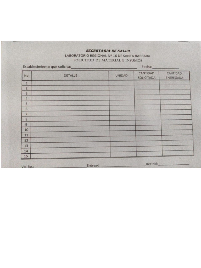 Formato Solicitud Documento | PDF