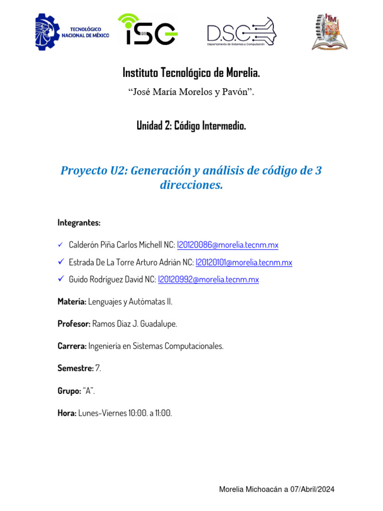 Código Intermedio en GCC: Ejemplo y Análisis | PDF | Programa de ...