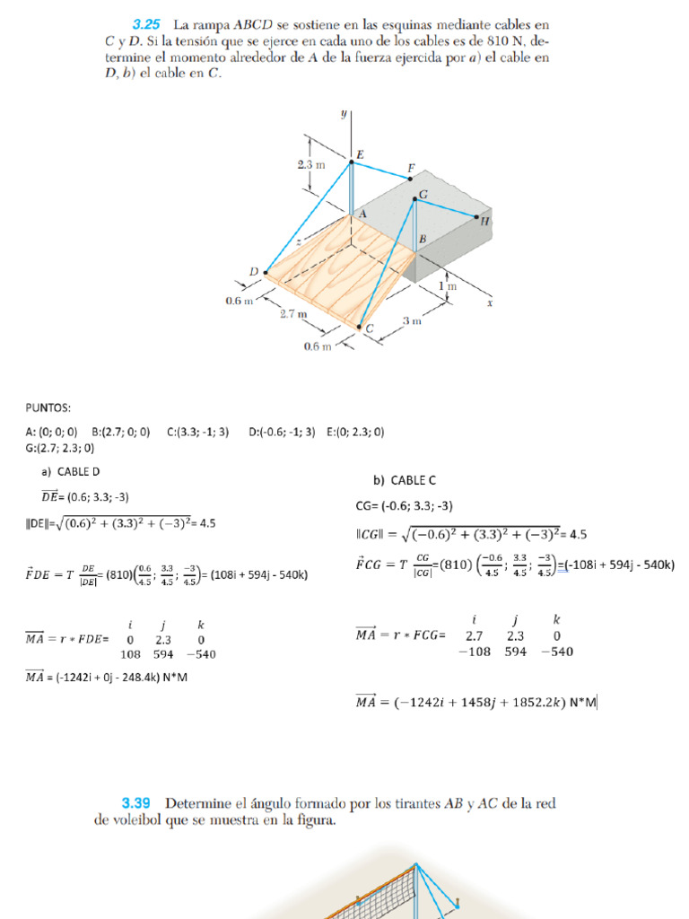 Ejercicios Estatica | PDF