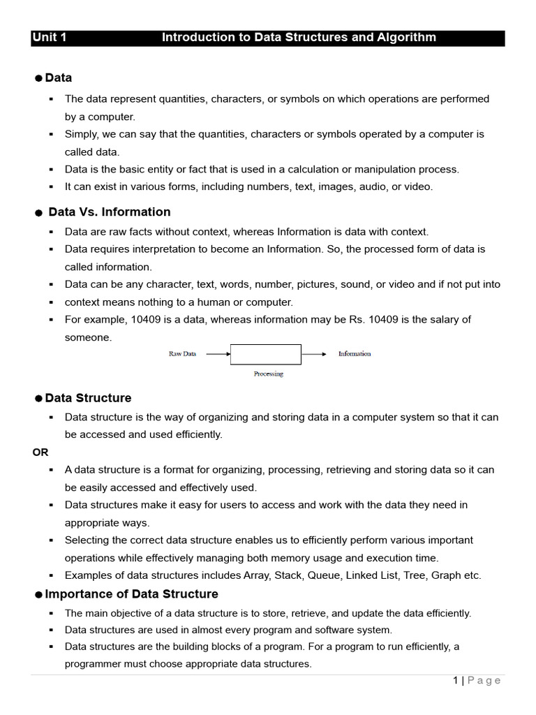 Data Structure Chapter 1 | PDF | Time Complexity | Queue (Abstract Data ... Data Structure Chapter 1 | PDF | Time Complexity | Queue (Abstract Data ...