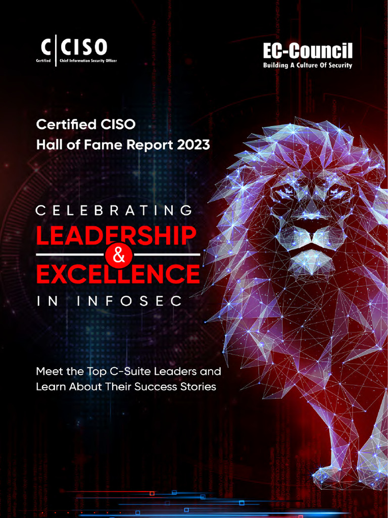 Certified CISO Hall of Fame Report 2023 | PDF | Computer Security ...