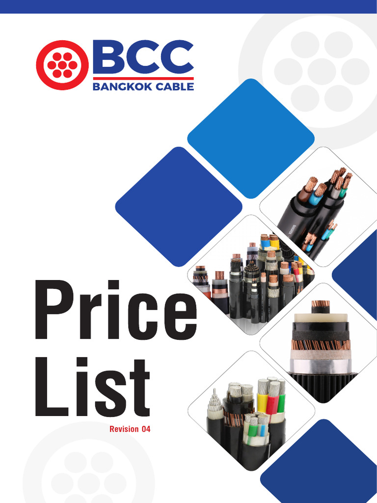 Ebook BCC Price List 2567 - RV 04 Final | PDF
