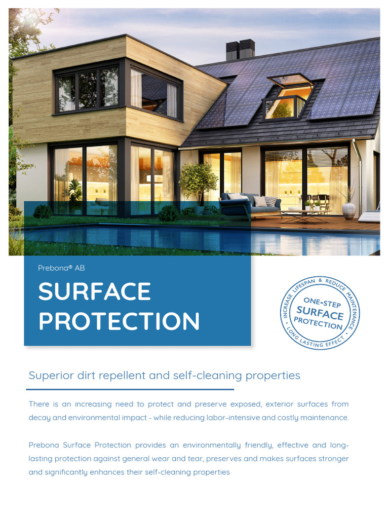 Surface Protection Brochure | PDF | Building Materials | Concrete